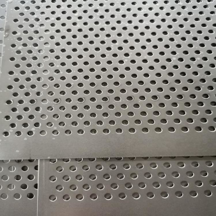 ASTM 201 202 Perforated SS Plate Porous Round Hole Screen Metal ...