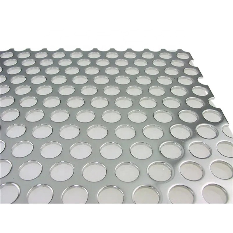 304L 316L Round Hole Perforated SS Sheet Stainless Steel Slotted Hole ...