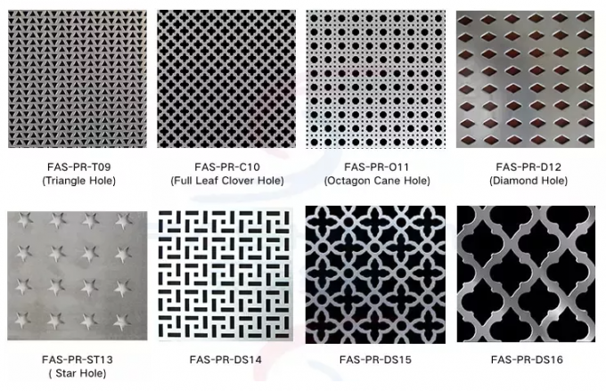 ASTM 201 202 Perforated SS Plate Porous Round Hole Screen Metal ...